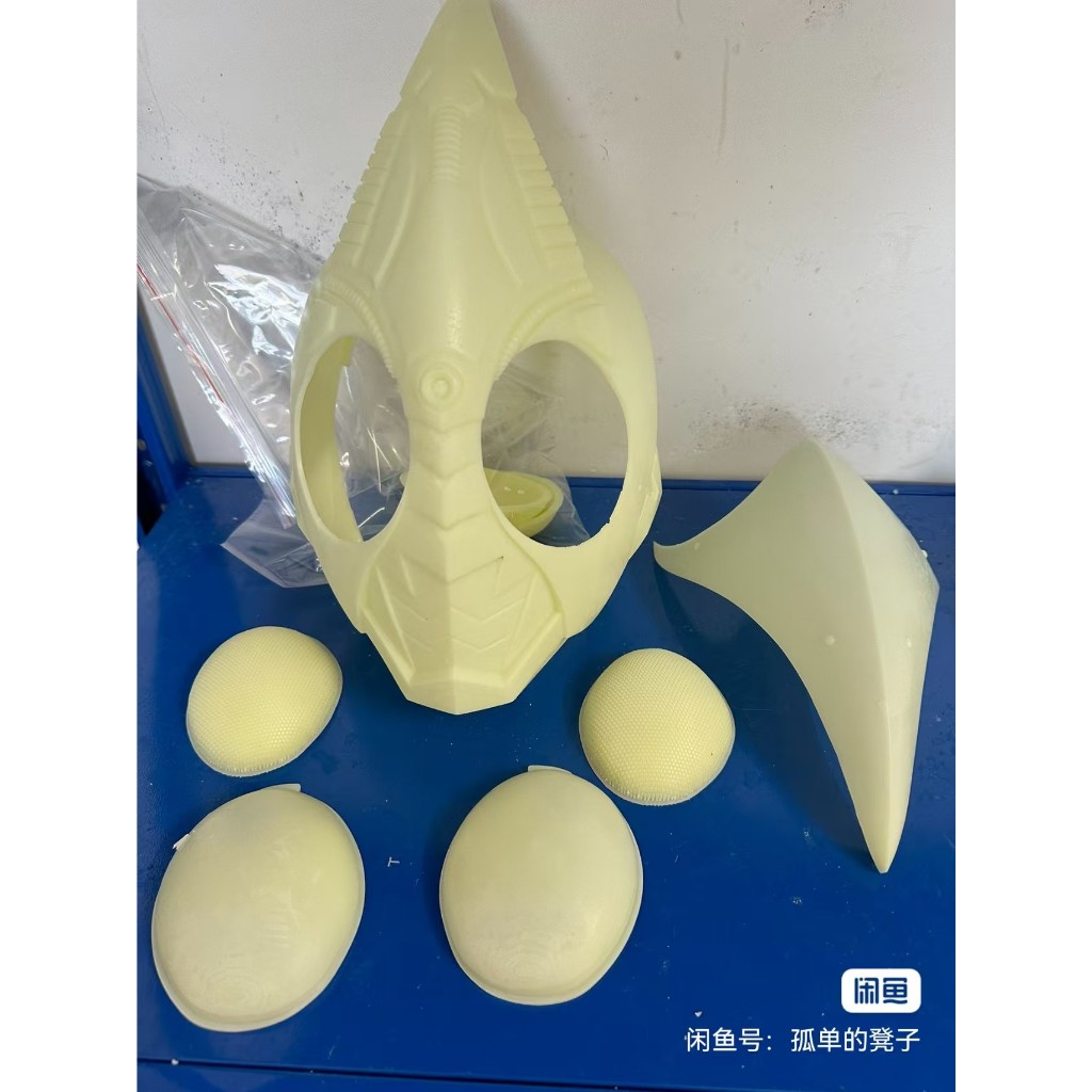 Kamen Rider Sword Mask Helmet 3D Printing White No Color Parts Delivery ...