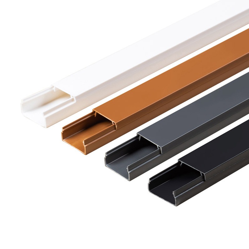 Wire Trunking Open-Mounted PVC Wire Cover Self-Adhesive Invisible Fiber ...