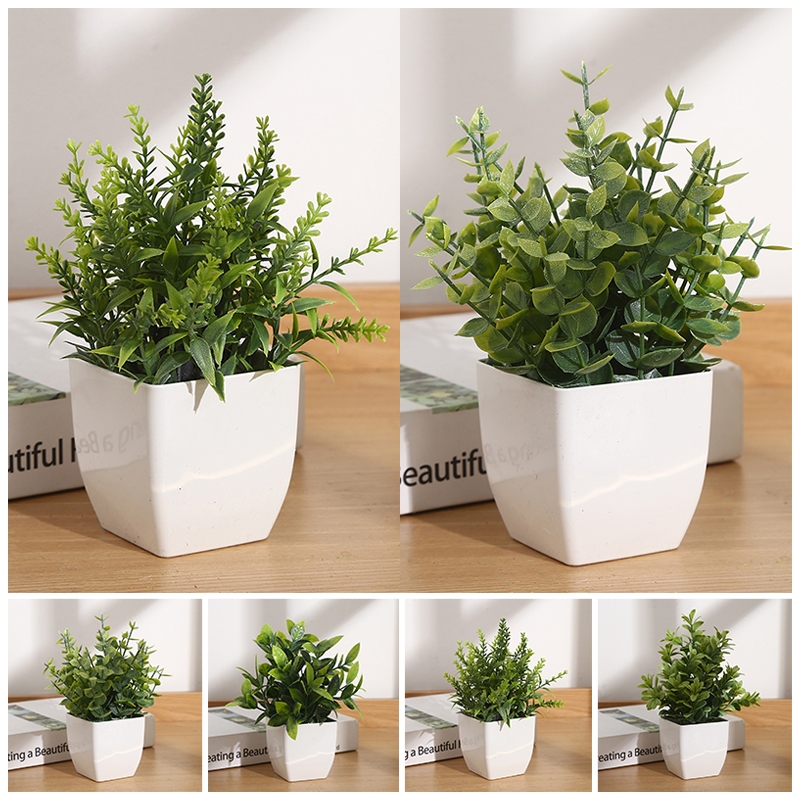 raya 2025 Artificial Plants Bonsai Simple Simulation Plant Potted ...