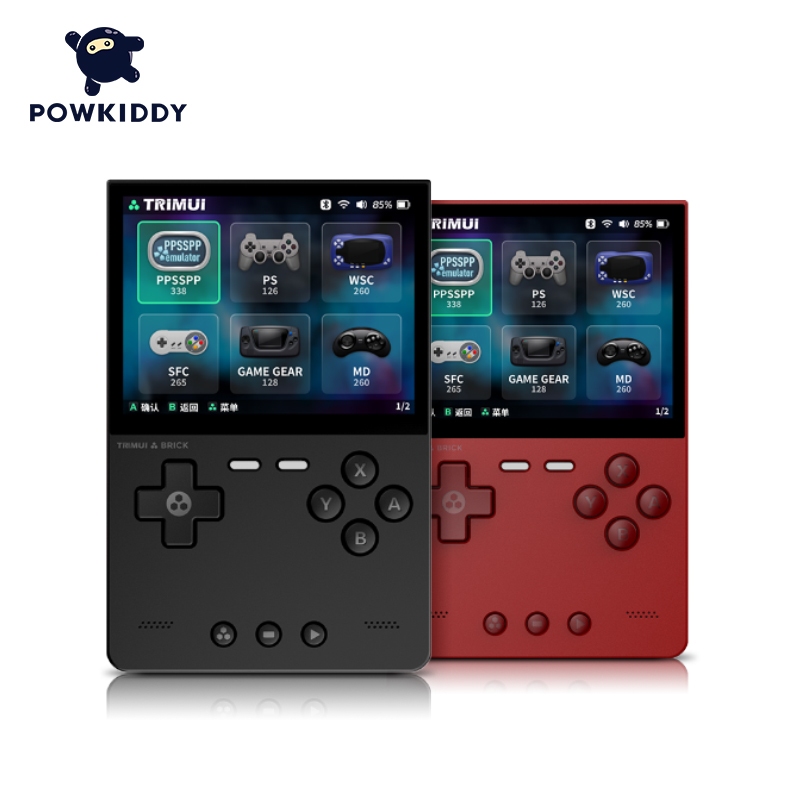 TRIMUI BRICK Retro Handheld Game Console 3.2 Inch IPS Screen Linux ...