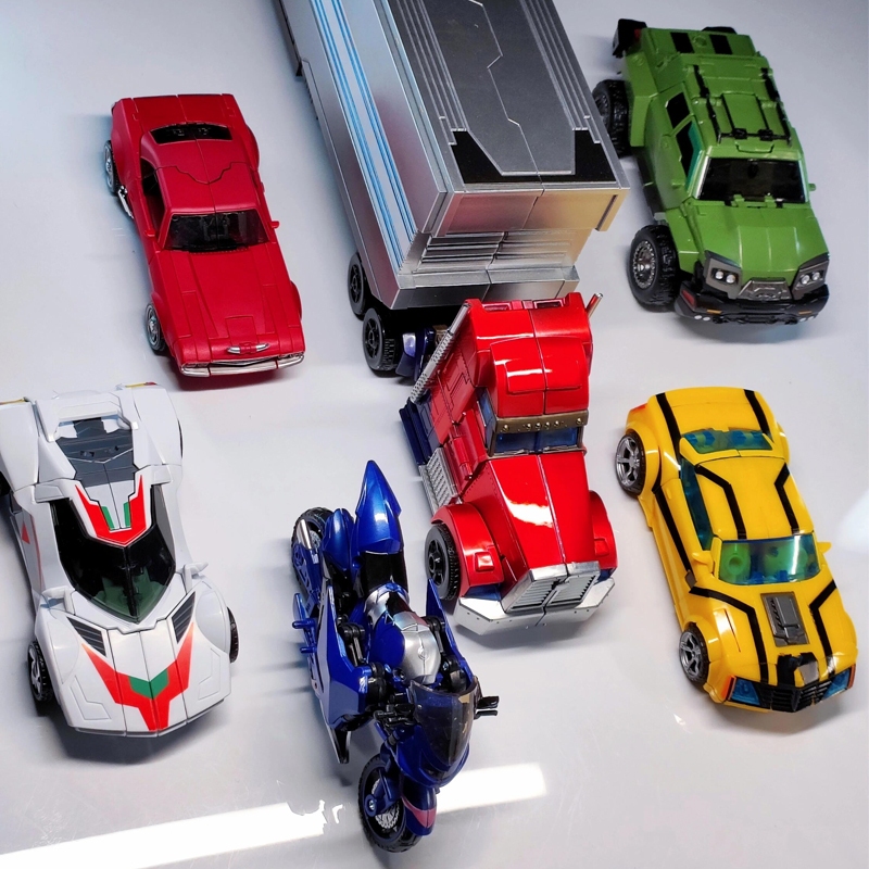 ready stock non-genuine APC toys 20cm transformers optimus prime action ...