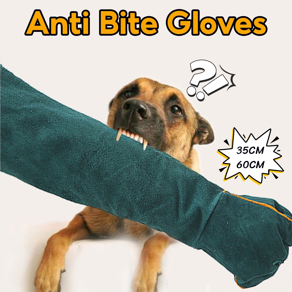 Anti-bite Gloves 35/60CM Gloves to Prevent Animal Bites and Scratches ...