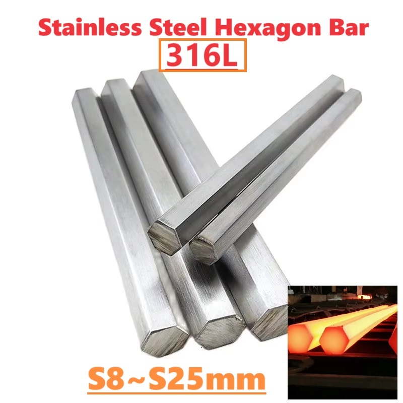 316L Stainless Steel Hexagon Bar Hexaginal Rod Hex 304/306 Stainless ...