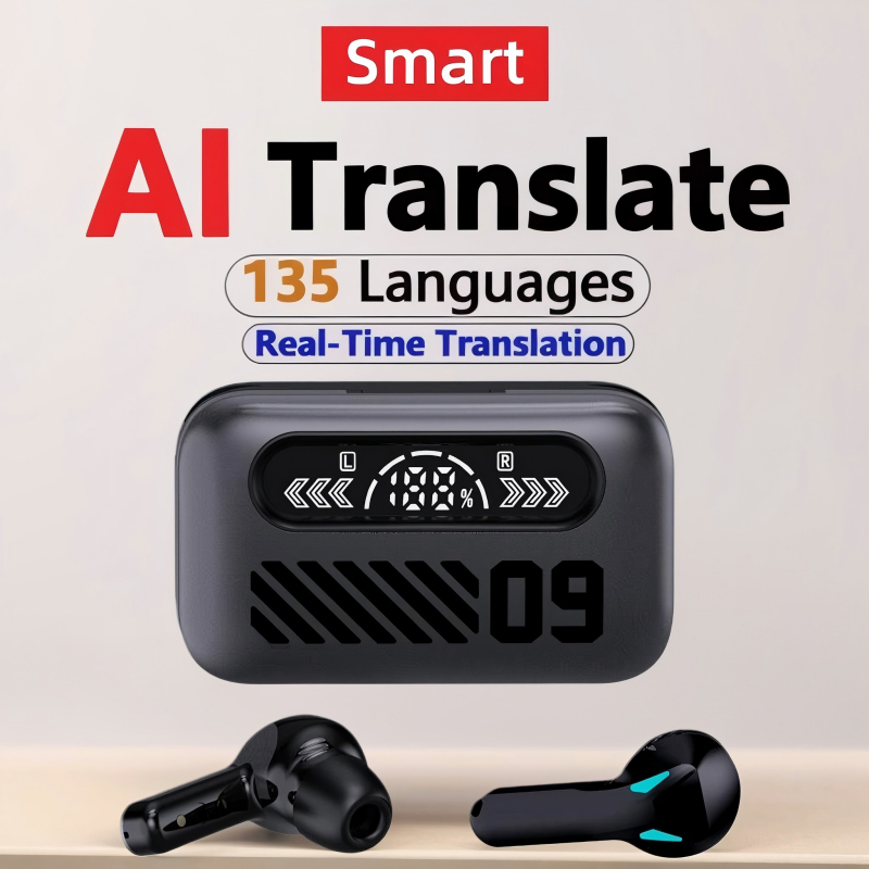 Real Time Translation Earphones, AI Language Translator Earbuds ...