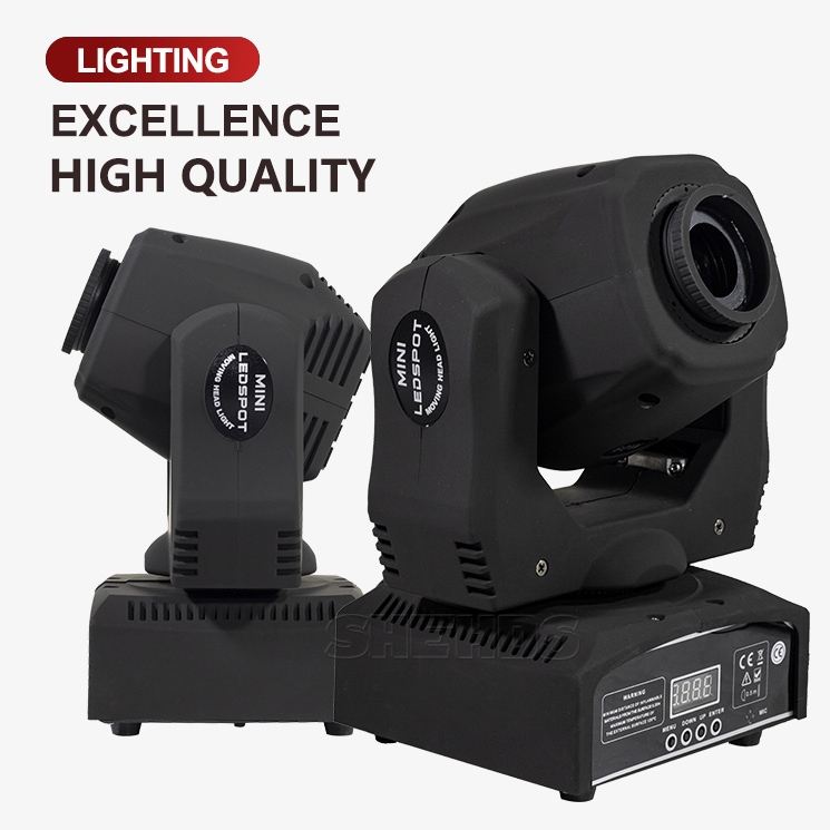 SHEHDS 60W LED Gobo Moving Head Lighting for DJ Disco Stage Wedding ...