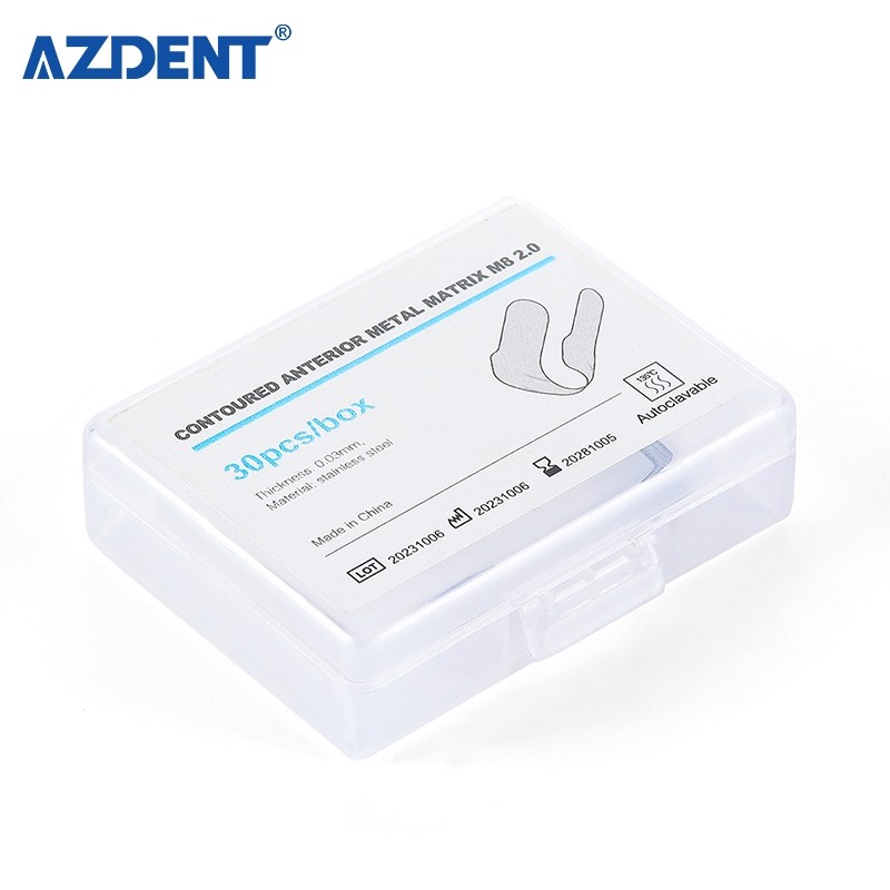 Dental Matrix Contoured Anterior Metal Matrix Bands Sectional | Shopee ...