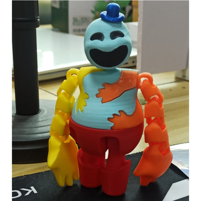 3D Printed DOEY Poppy Playtime 4 Nightmare Critters Doey Flexy Action ...