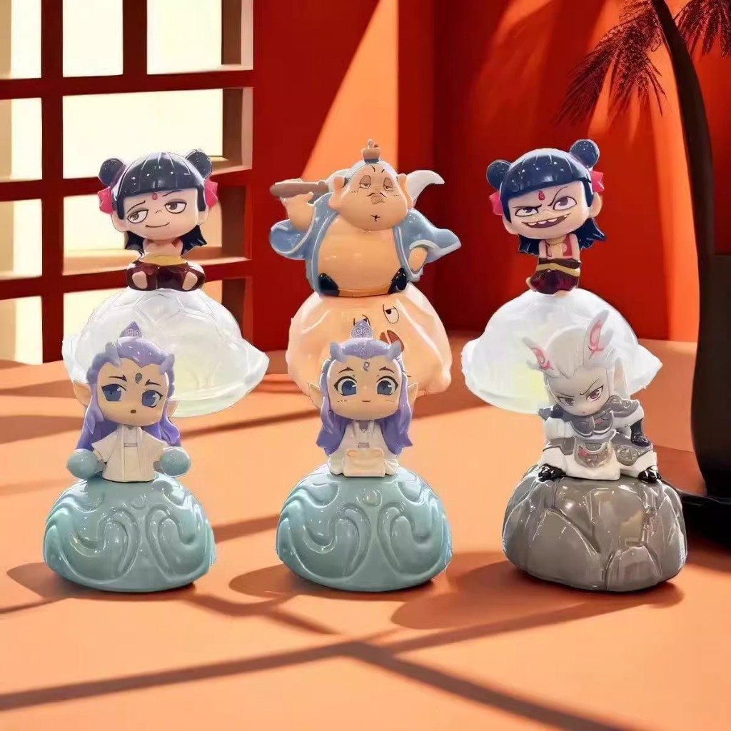 Movie Ne Zha 2 Candy Series Blind Box Doll Nezha Ao Bing Figure Toy ...