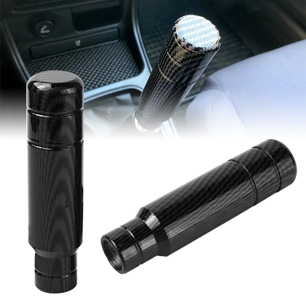 Universal JDM Carbon Fiber Style Car Shift Knob Racing Shifter Lever ...