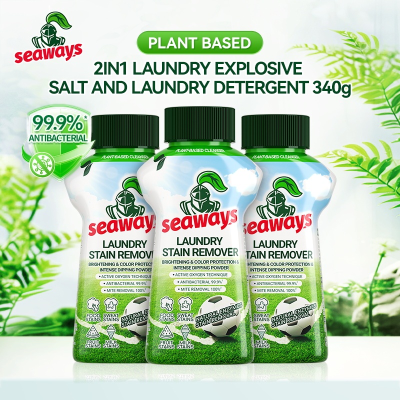 Seaways 2IN1 Laundry Stain Remover 340g | Shopee Malaysia