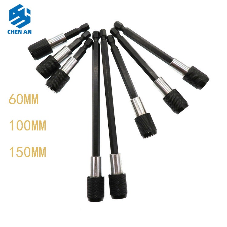 Magnetic Screwdriver Extension Set 1/4 Shank in 60/100/150mm Sizes Head ...