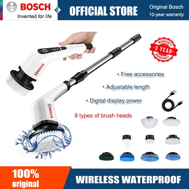 Bosch 9 in1 Electric Cleaning Brush LED Power Display High Speed ...