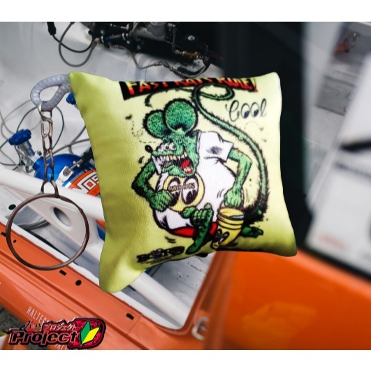JDM Mooneyes PUNK RF Rat Fink Action Figure Chain Dollkey Pillow ...