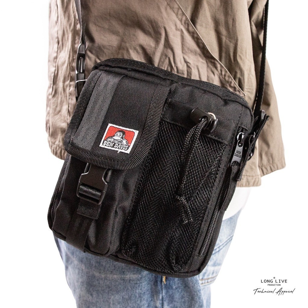 Ben Davis POCKET SHOULDER BAG Tooling Square Bag/Shoulder Bag | Shopee ...
