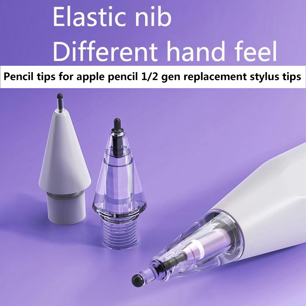 For Apple Pencil 1/2 Replacement Pen Tip Anti wear and Wear resistant ...