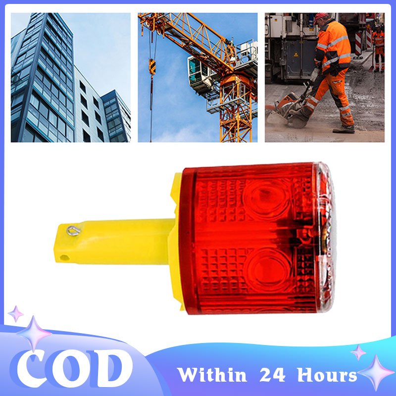 Solar Power Warning Light Strobe lights Signal Beacon Lamp Emergency ...