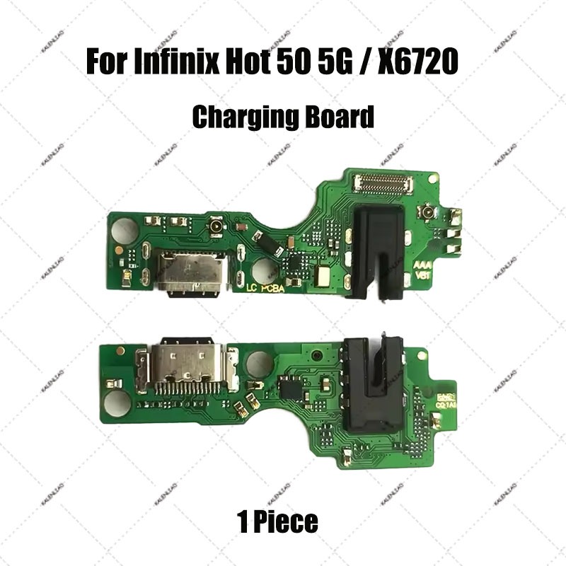 For Infinix Hot 50 4G 5G 50i 50 Pro 50 Pro+ Charging Board Flex Cable ...