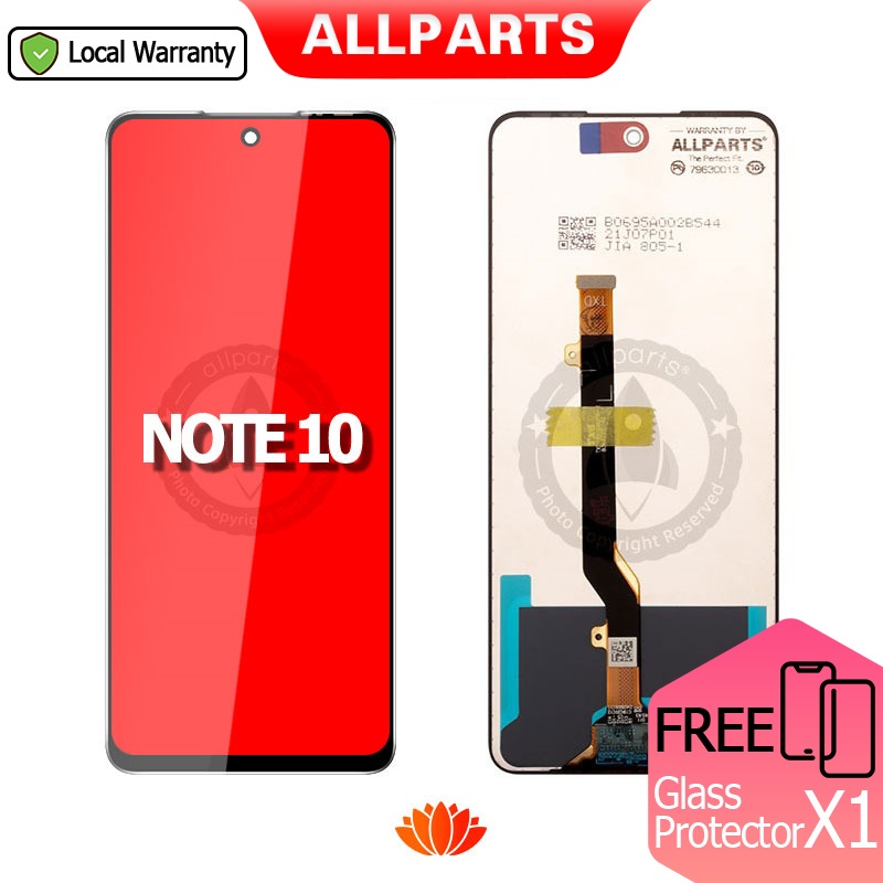6.95" For Infinix Note 10 X693 LCD Display Touch Screen Digitizer ...