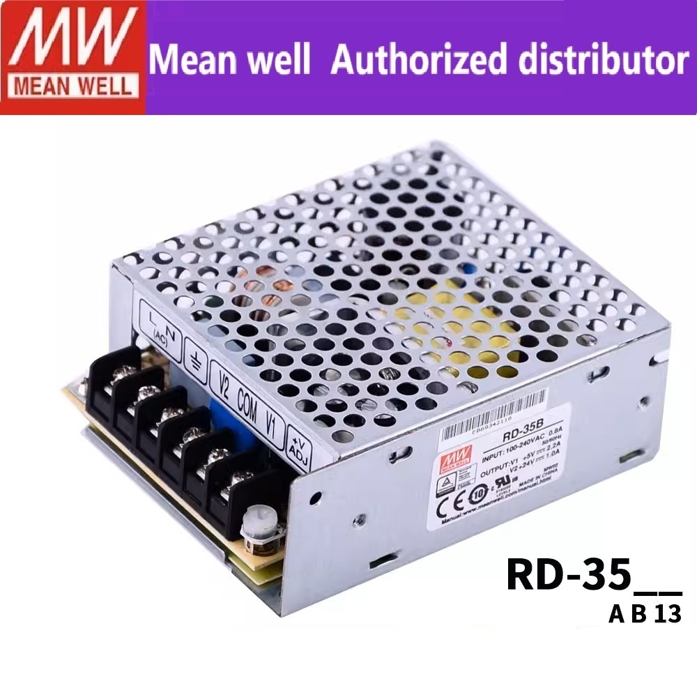 Original MEAN WELL RD-35A/35B/3513 Ming Weft dual output switching ...