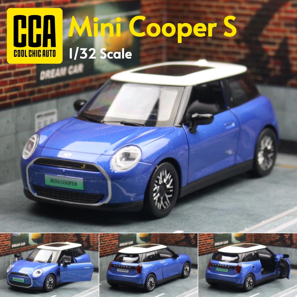 CCA Diecast car 1/28 Mini Cooper S EV Car Models Alloy Diecast Toy ...