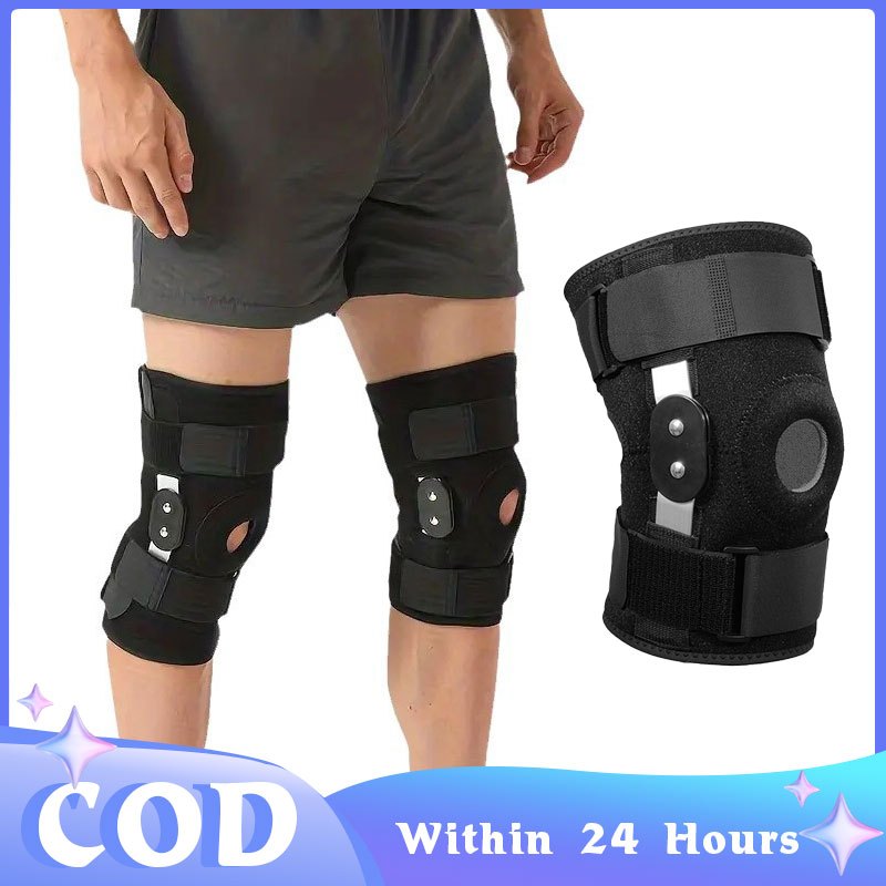 Knee Brace Knee Guard Support With Side Stabilizers Decompression Knee ...