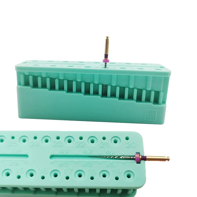 Mini Endo Measuring Endodontic Block Files Dentist Ruler Plastic Dental ...