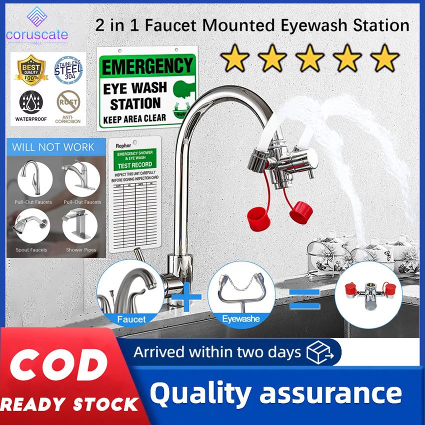 in stock! Faucet Mounted Eyewash Station – Reliable First A/I/D ...