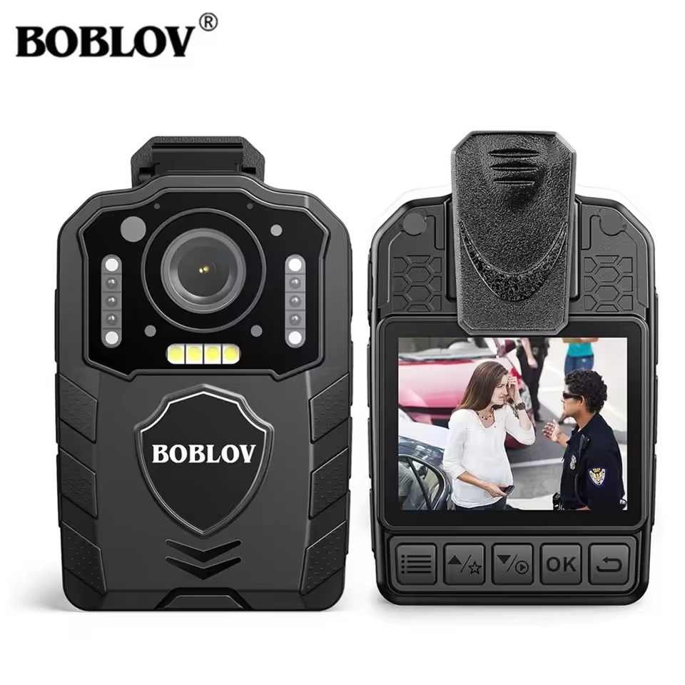 BOBLOV KJ25 Body Camera 1080P Police Camera 3000mAh Battery13H ...