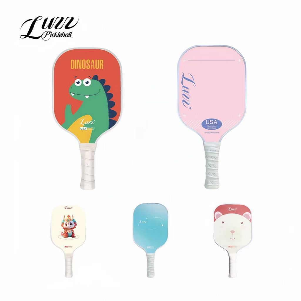 Luzz Pickleball Kids Paddle is Made of Safe, Environmentally Friendly ...