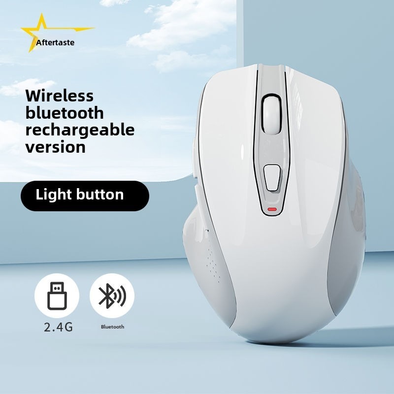 Wireless Mouse Bluetooth Rechargeable Silent Office Game Laptop ...