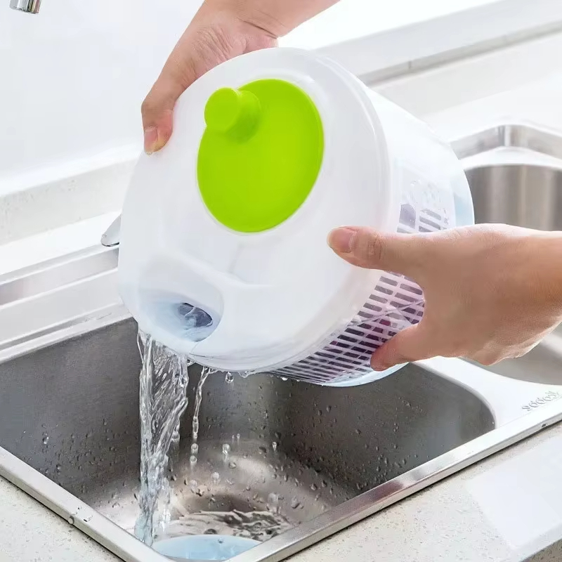 New Vegetables Dryer Salad Spinner Fruits Basket Vegetables Washer ...