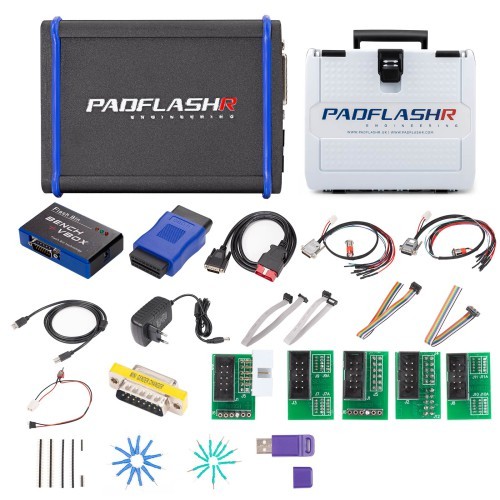 PADFLASH Full Version ECU TCU Programmer with USB Dongle OBD Bench Boot ...