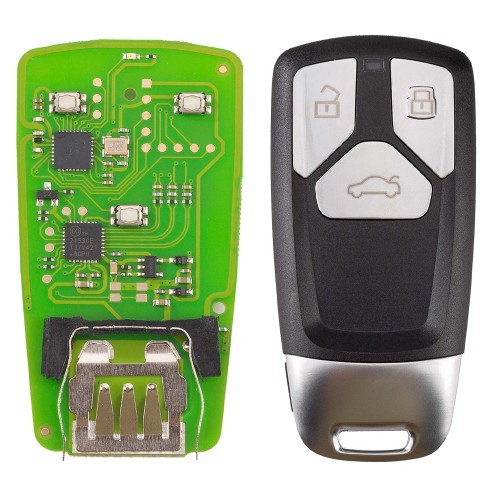 Xhorse XSMA41EN MLB Remote Key A.D A4 Model PCB with 3 Buttons Key ...