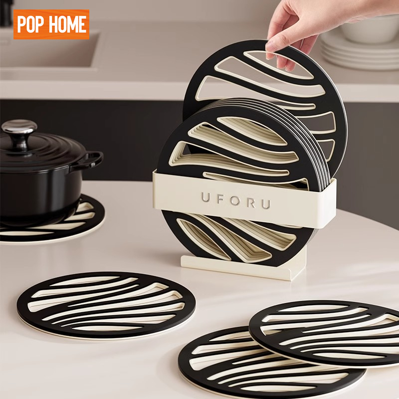 Creative Silicone Heat Resistant Pad – Luxury Nordic Style Dining Table ...