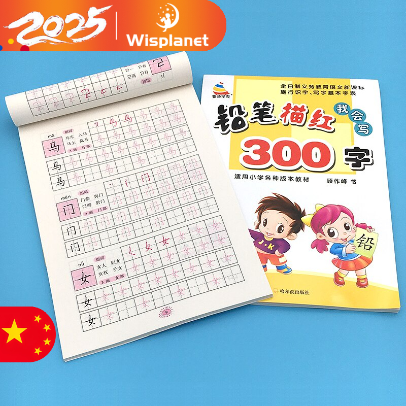 Writing Chinese Book 300/60 Basic Chinese Characters for Children ...