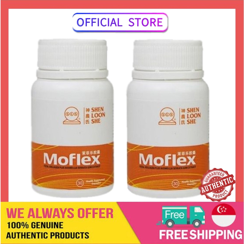Ready Stock 现货 100% Original Moflex Total Collagen Plus Boswellia Serrata Gum Extract Knee Pain ...