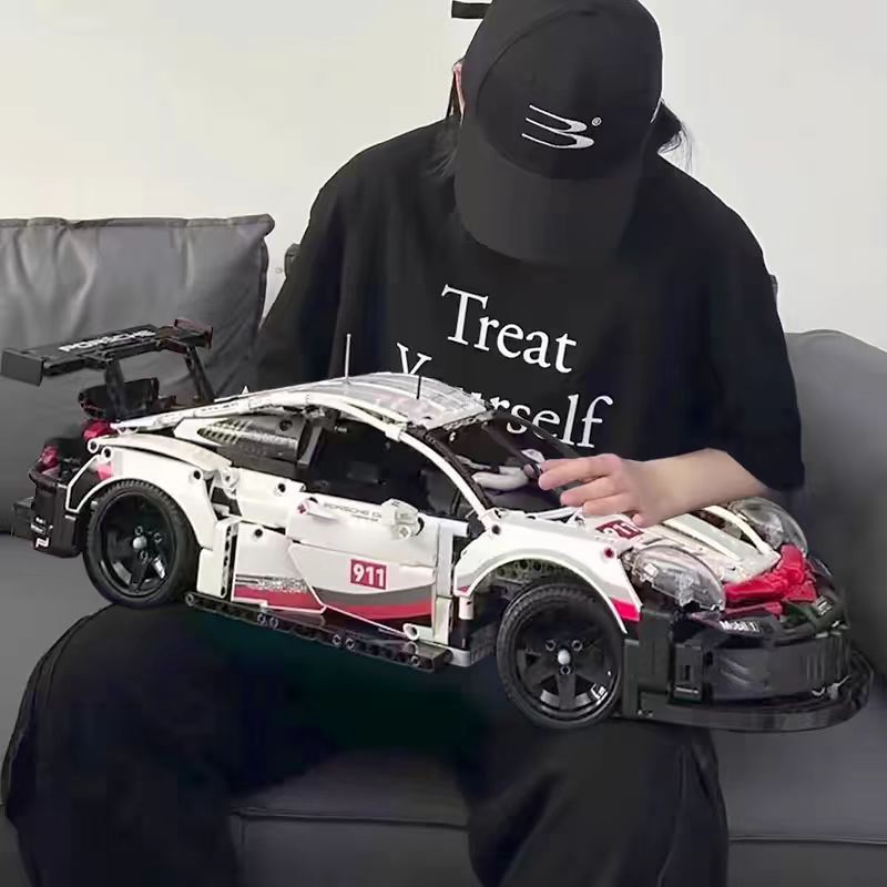 1:12 Porsche 911 building block model world famous car building block ...