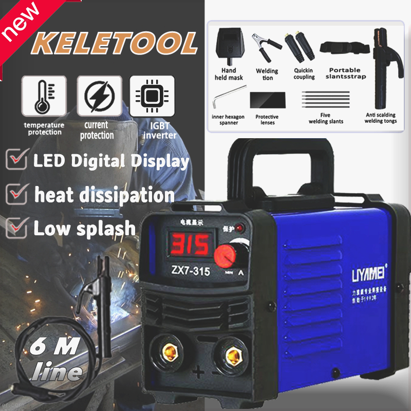 Weilding machine ZX7-250 20-250A MMA250 Gasless Mesin welding set 3IN1 ...