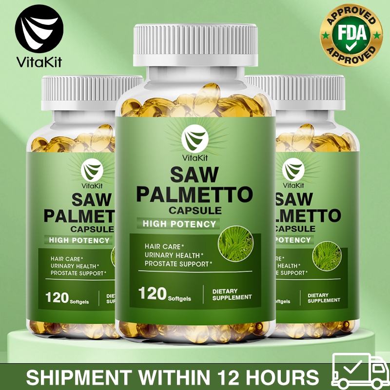 Saw Palmetto Extract Capsule Prostate Health Reproductive System Care ...