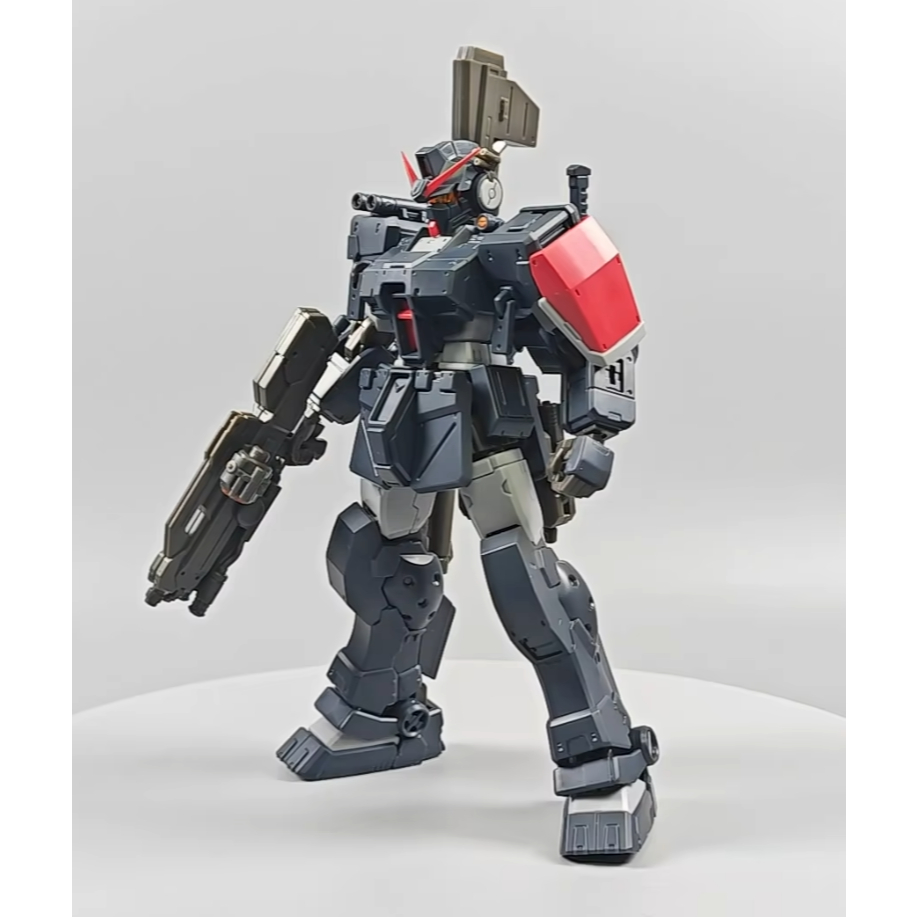 Gundam AK Model Jim Spartan Black Dog Captain Machine RGM-79S GM Spartan Gundam Assembly Model ...