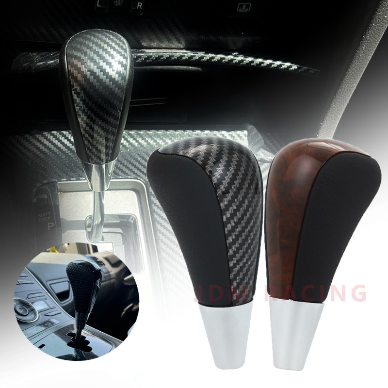 Carbon Fiber Gear Shift Knob Stick Shifter Lever Pen Car Shifter Stick ...