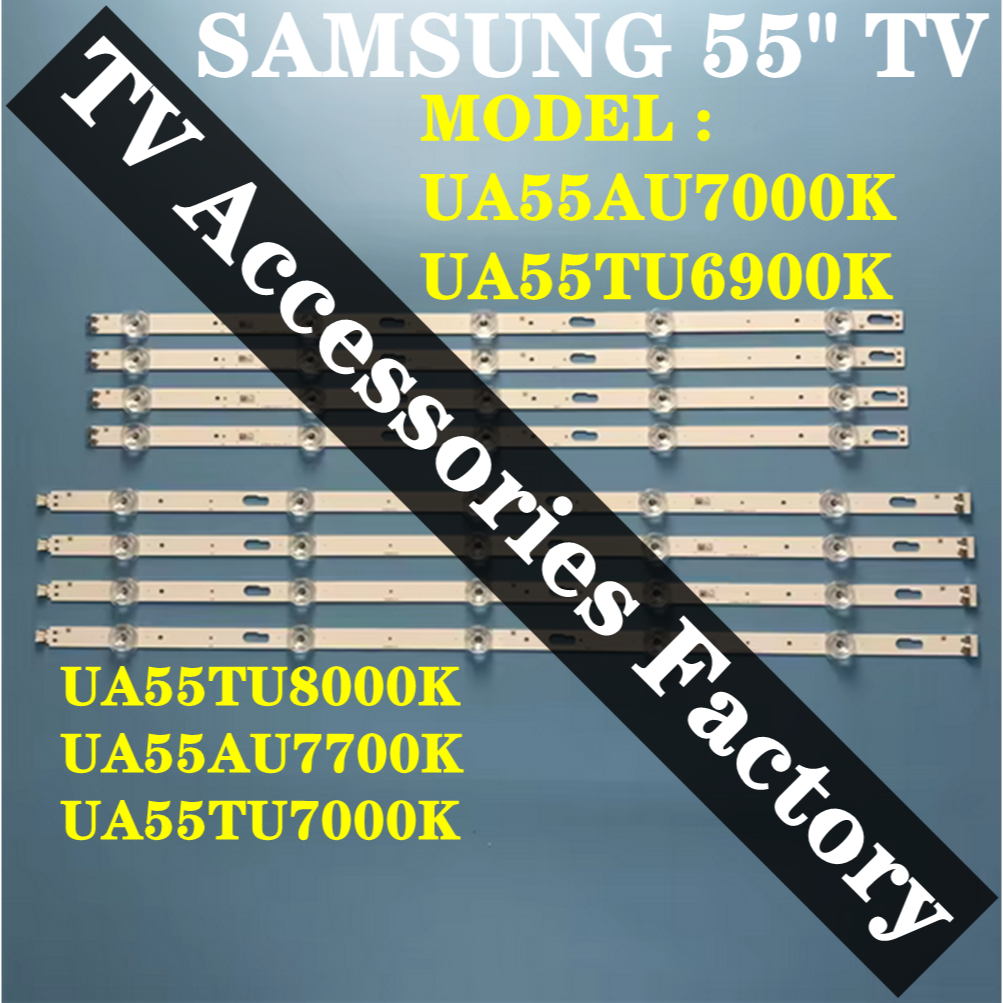 SAMSUNG UA55AU7000K UA55TU6900K UA55TU7000K UA55TU8000K UA55AU7700K TV LED BACKLIGHT BARU READY ...