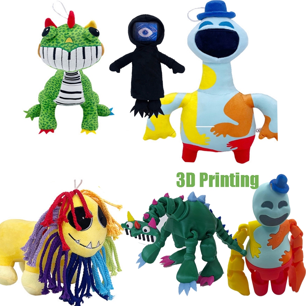 Nightmare Critters Plush Poppy Playtime - Chapter 4 Doey Pianosaurus ...