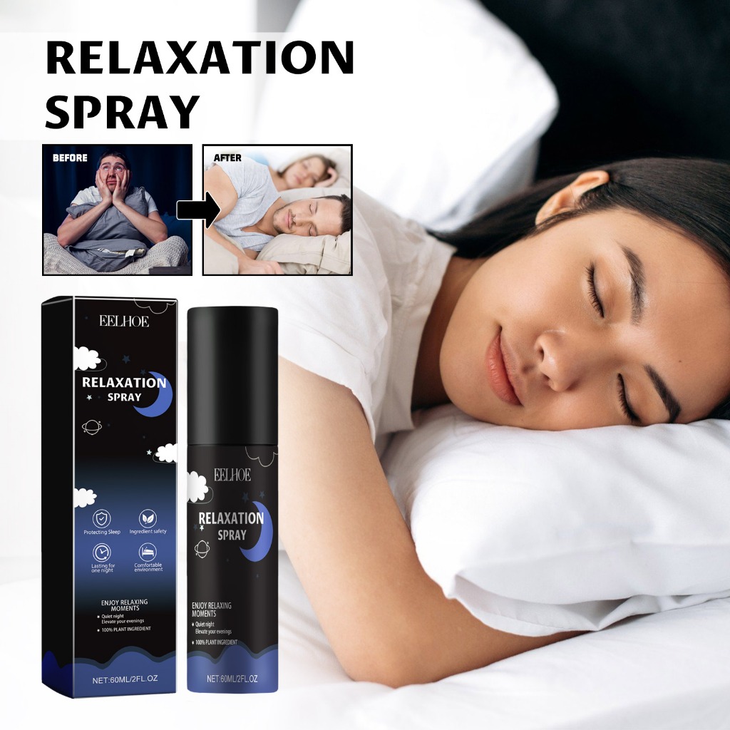 Eelhoe Relaxation Spray Improve Sleep Help Insomnia Anxiety Dream ...