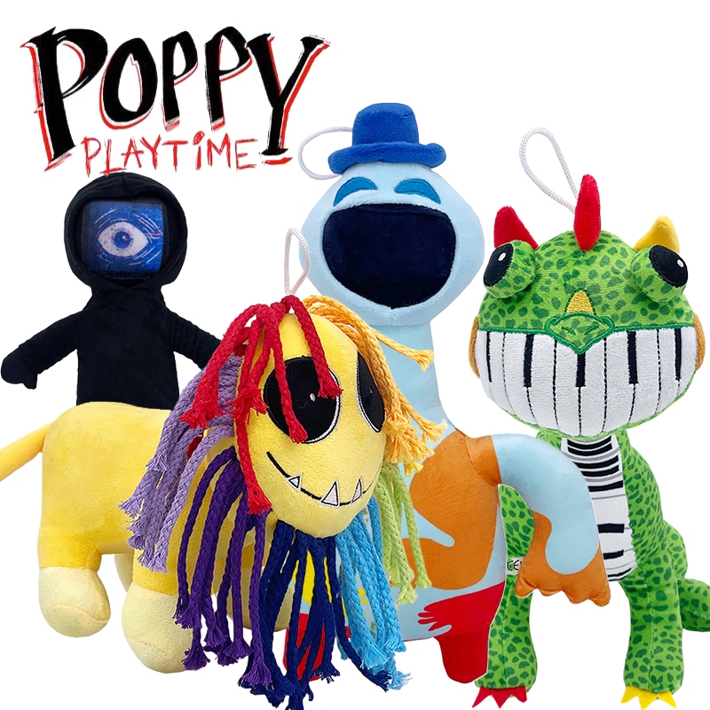 Poppy Playtime 4 Plush YARNABY PIANOSAURUS DOEY Stuffed Toy 3D Printed ...