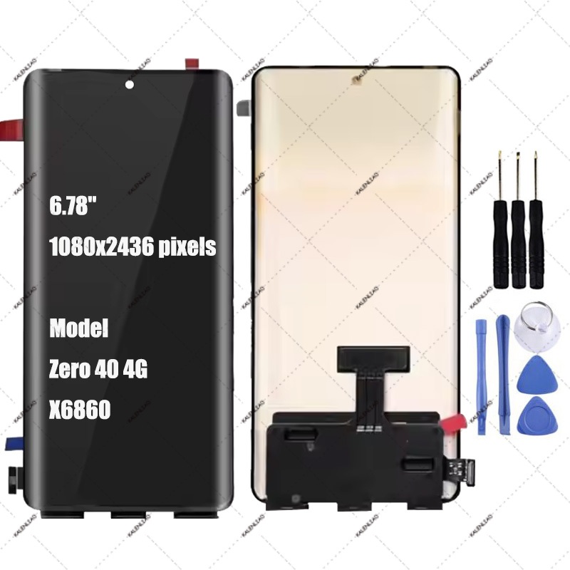 Original Infinix Zero 40 4G X6860 / Zero 40 5G X6861 LCD Display Touch ...