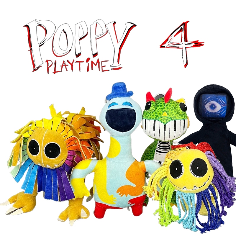 2025 Poppy Playtime Chapter 4 YARNABY Plush Toys DOEY PIANOSAURUS ...