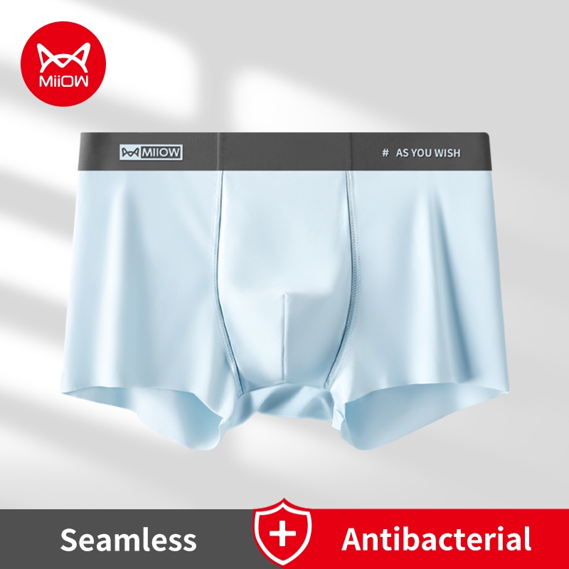 MiiOW 1Pc Fashion Men Underwear Boxers M1341-4 | Shopee Malaysia