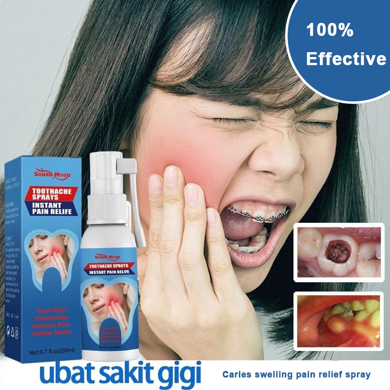 30ml South Moon Toothache Ning Spray Toothache Ning Toothache Water ...