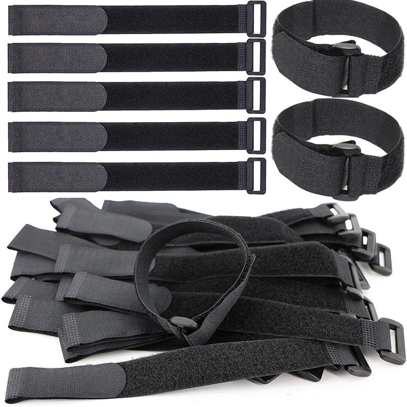 Reusable Fastening Cable Straps and Cable Ties Set 10/30 Pack ...